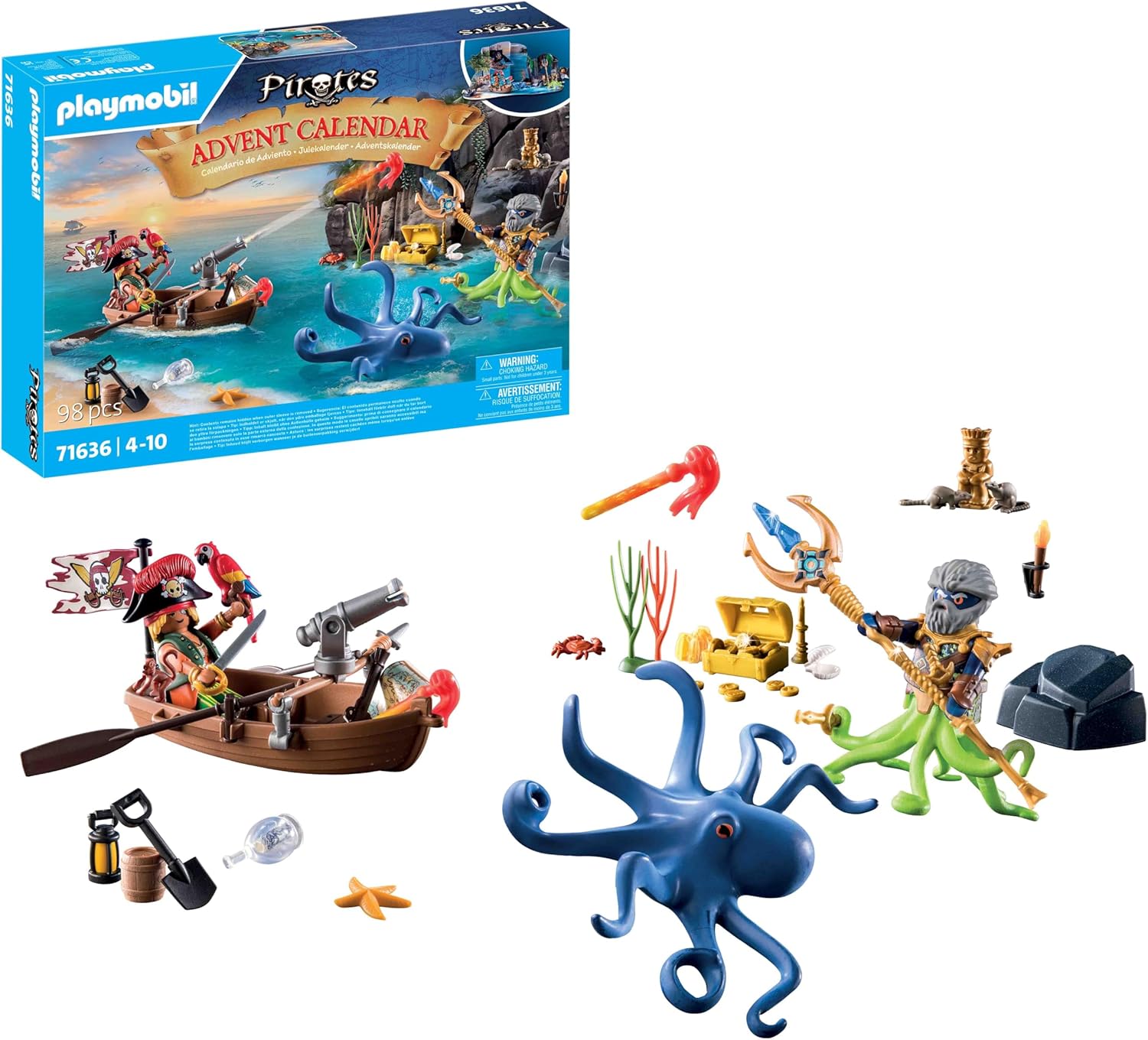 PLAYMOBIL Pirates 71636 Advent Calendar: Pirates, 24 Philippines | Ubuy