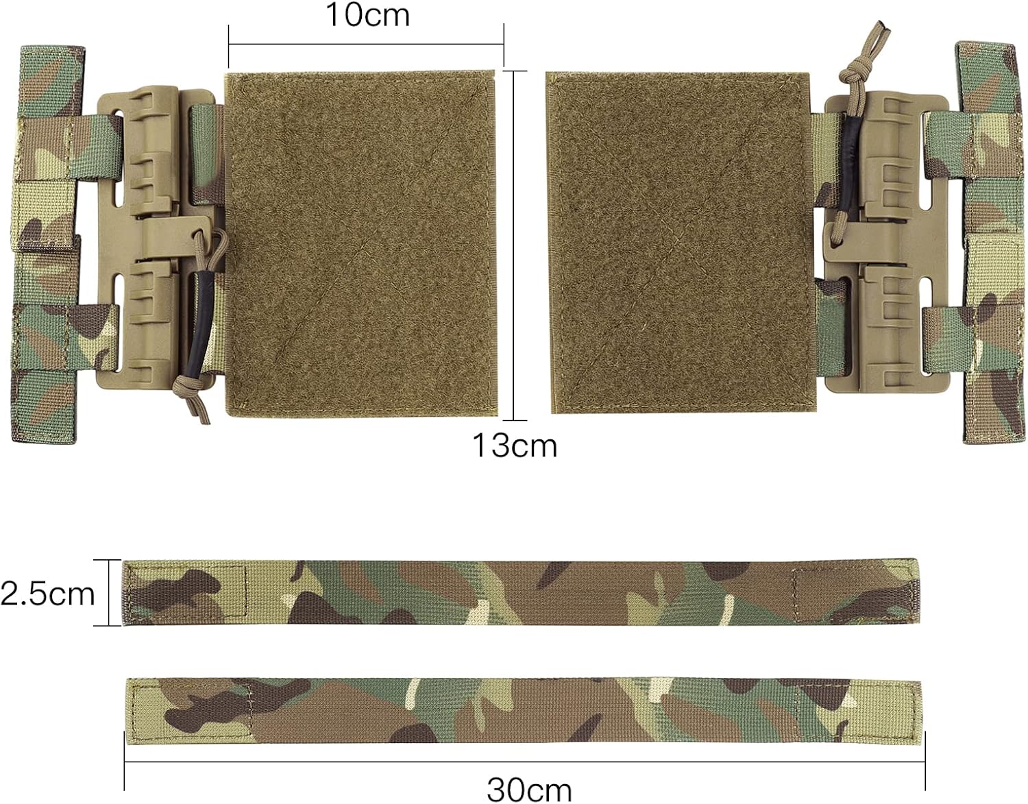 Buy tactical cronex Molle Vest Quick Release Buckle Set, Quick Release ...