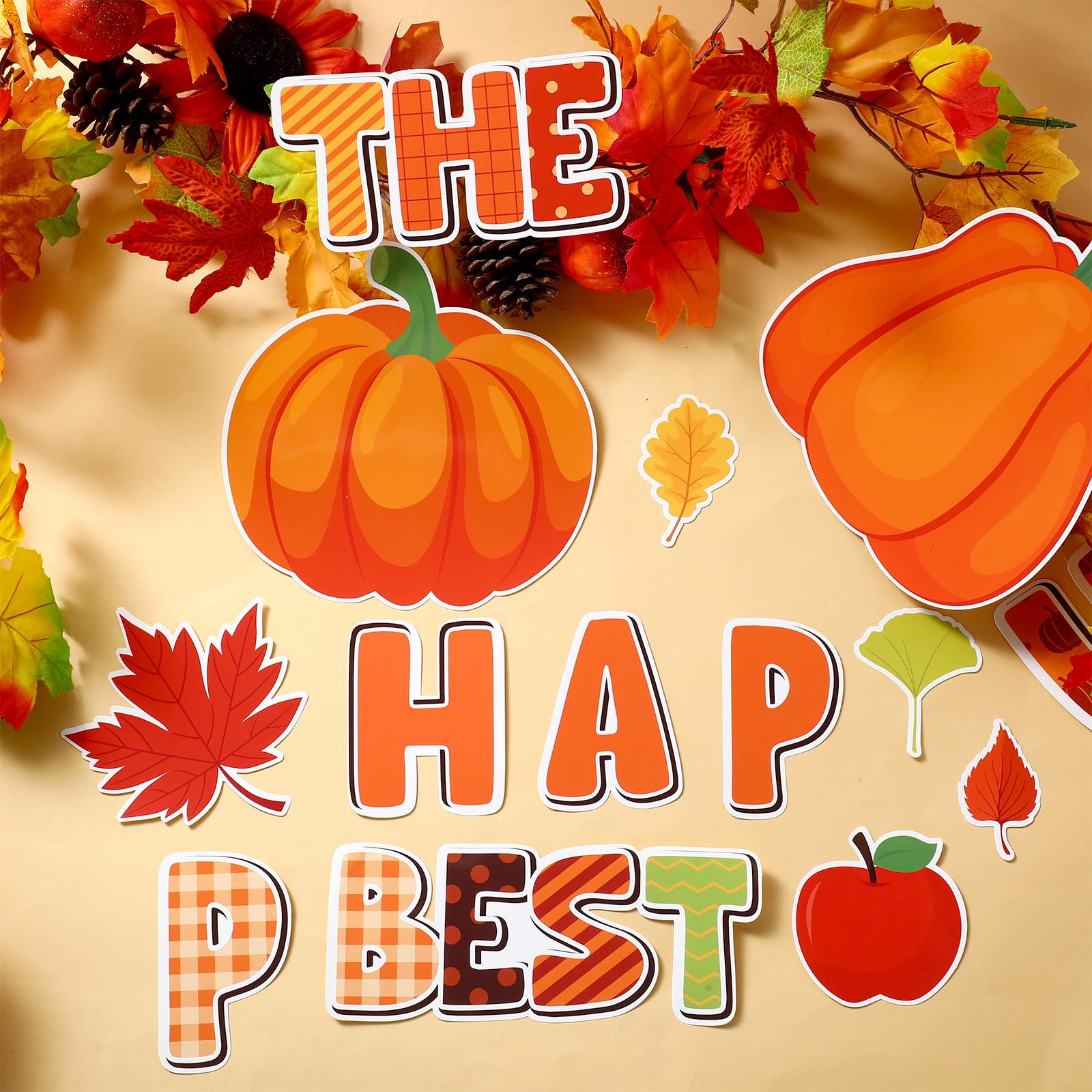 Snapklik.com : Fall Pumpkin Bulletin Board Classroom Decorations Autumn ...