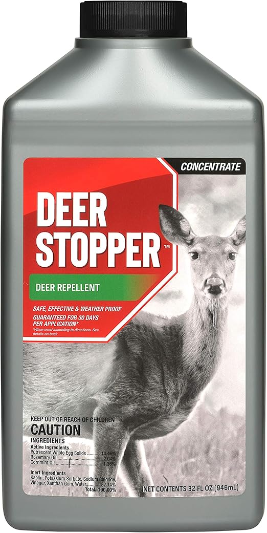 Amazon.com: Deer Stopper Quart Concentrate : Patio, Lawn & Garden