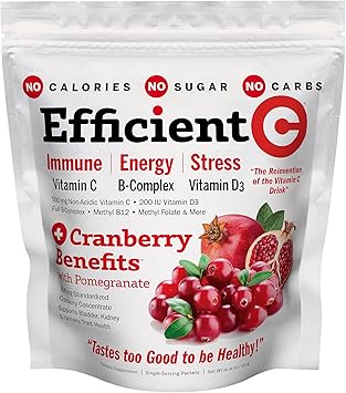 Amazon.com: ANDREW LESSMAN Efficient C + Cranberry Benefits 180 Packets ...