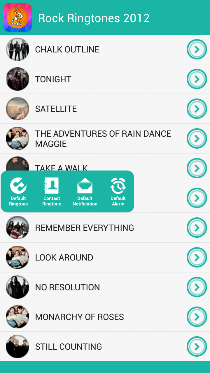 Rock Ringtones 2012 - App on Amazon Appstore