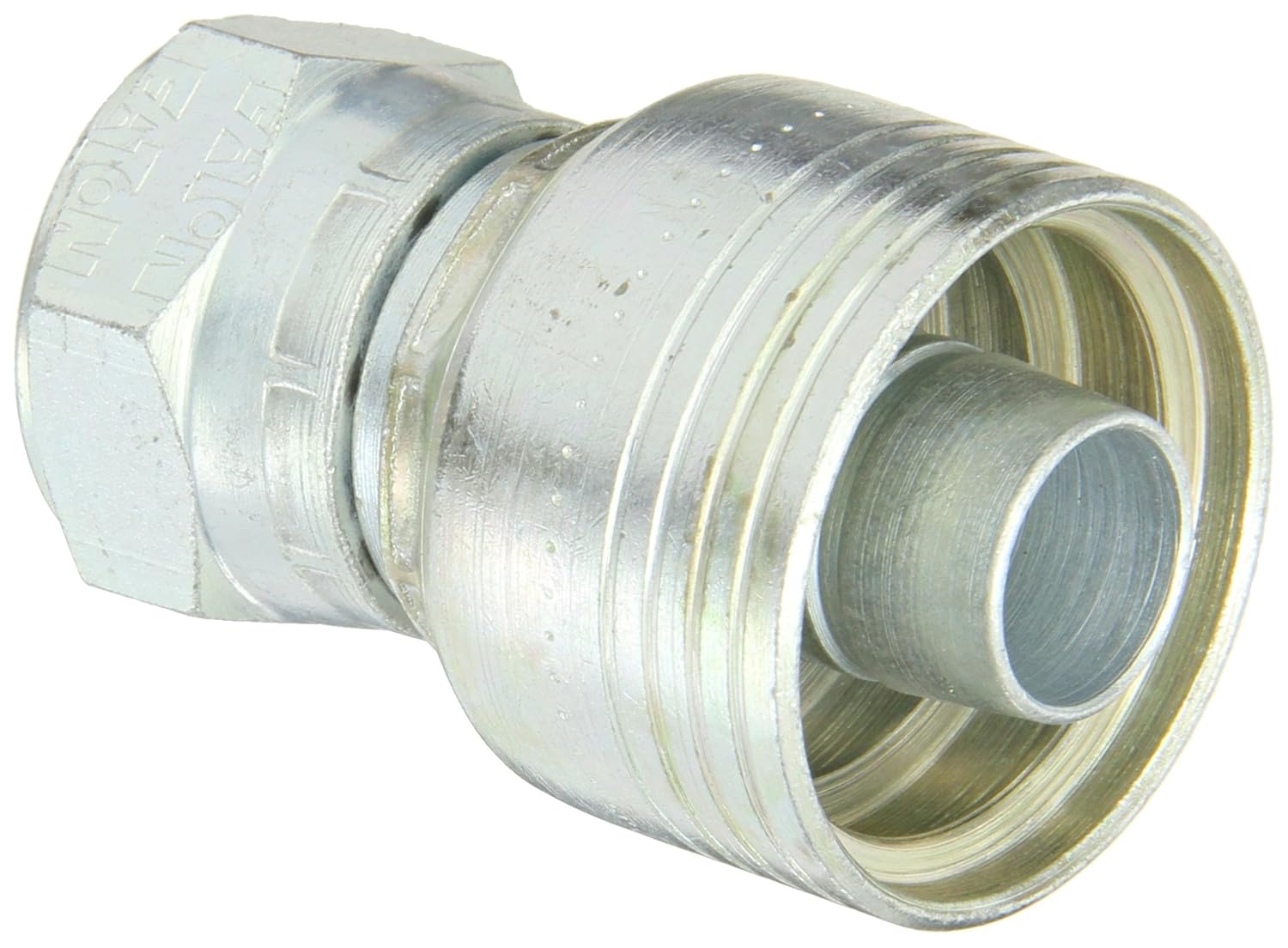 Aeroquip 1B12BF12 Carbon Steel Global TTC12 (Thru the Cover) Crimp Hose ...