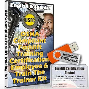 Amazon.com: Lone Star Art 2024 Forklift Training Certification Kit on ...