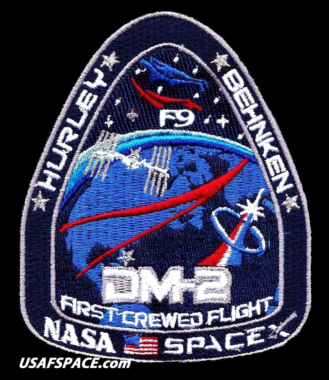 Amazon.com: Authentic Dm-2 First Crewed Flight Spacex - Original Ab ...