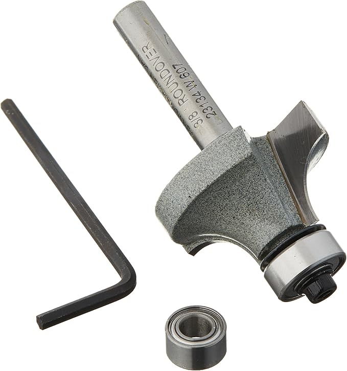 Vermont American 23134 3/8-Inch Radius Carbide Tipped Roundover and ...