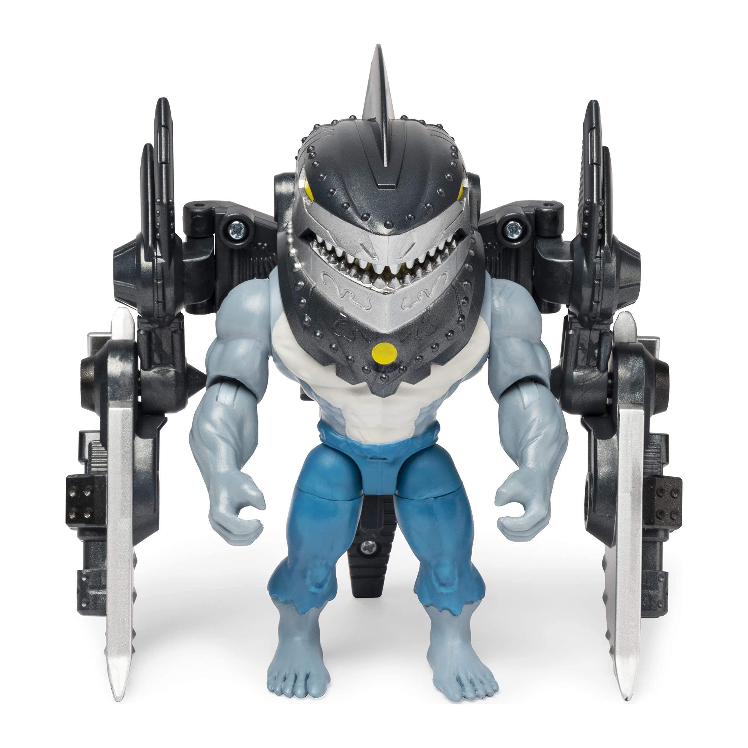 BATMAN, 4-Inch KING SHARK Mega Gear Deluxe Action Figure with ...