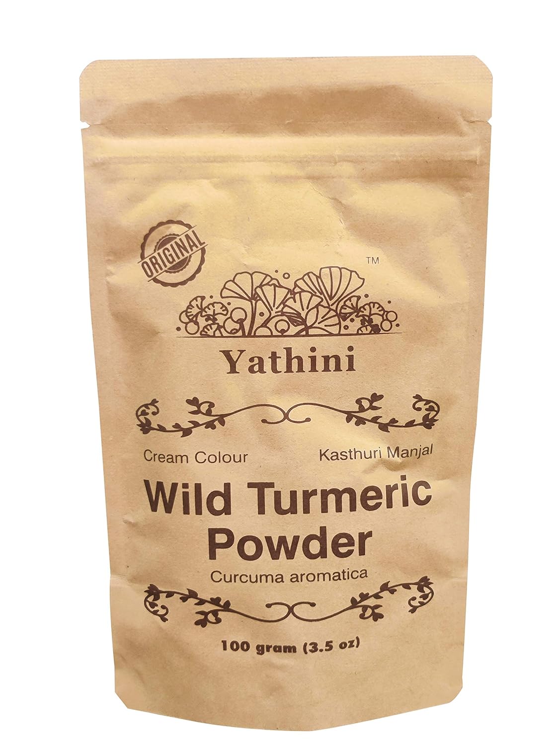 Amazon.com : Yathini - Original Kasthuri Manjal | Cream Color | Wild ...