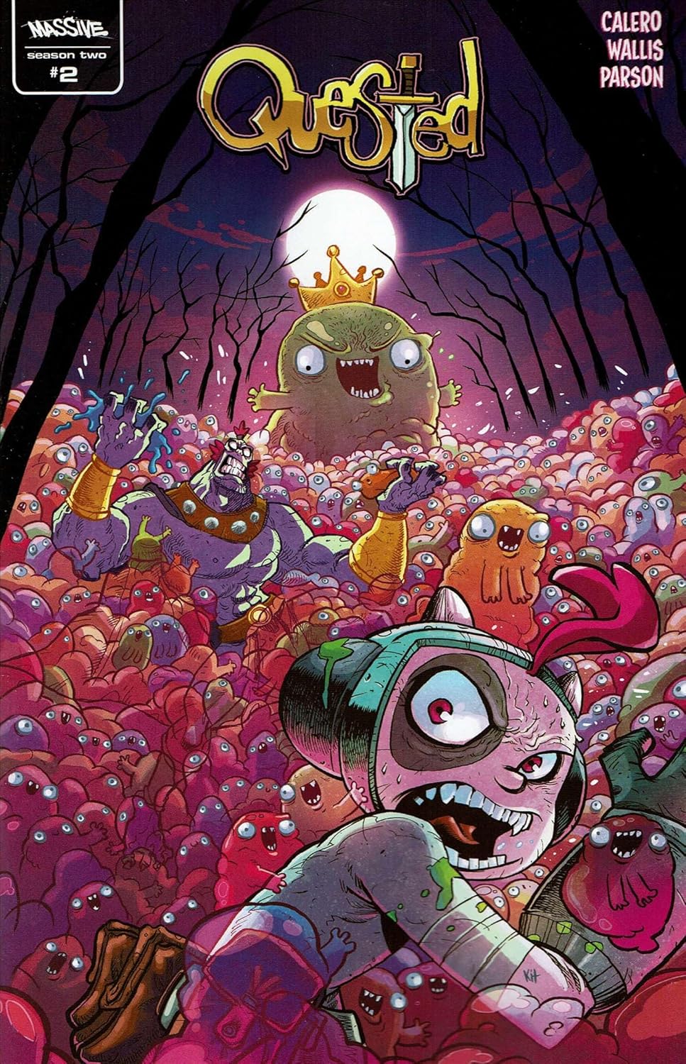 Amazon.com: Quested (Massive, Vol. 2) #2A VF/NM ; Massive comic book ...