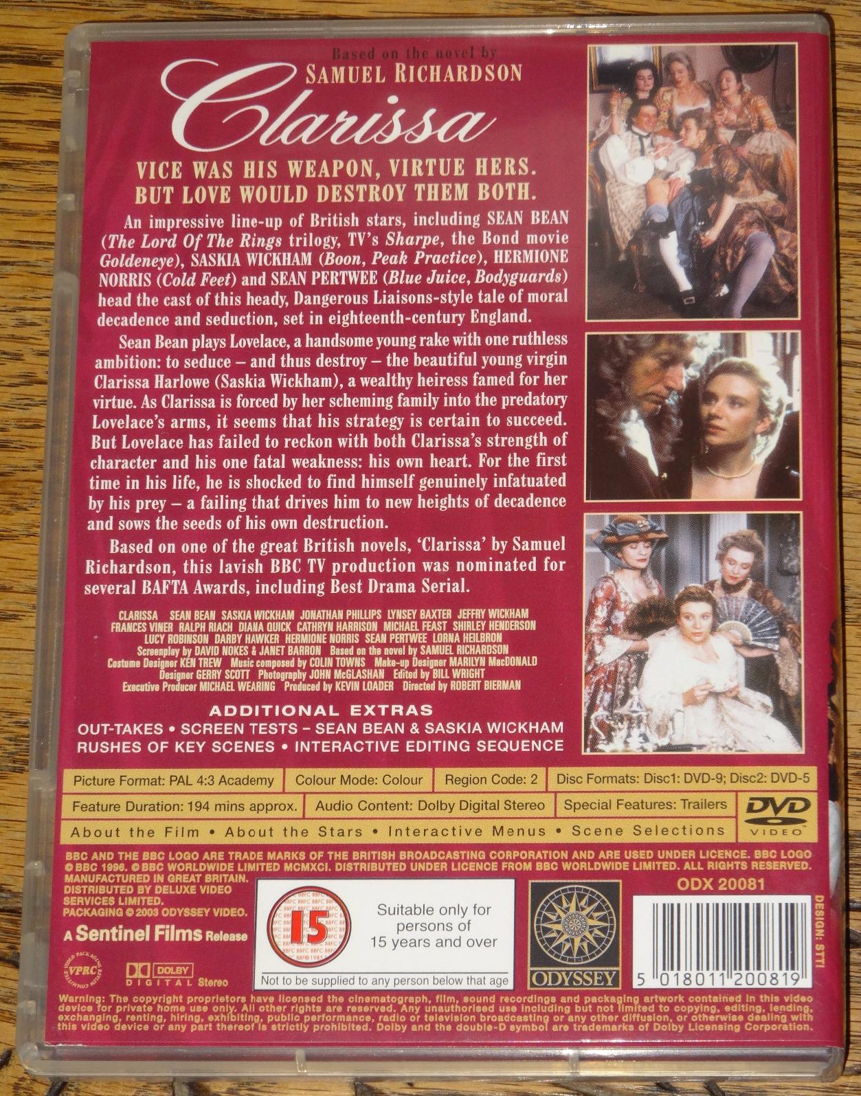 Clarissa [DVD]: Amazon.co.uk: DVD & Blu-ray