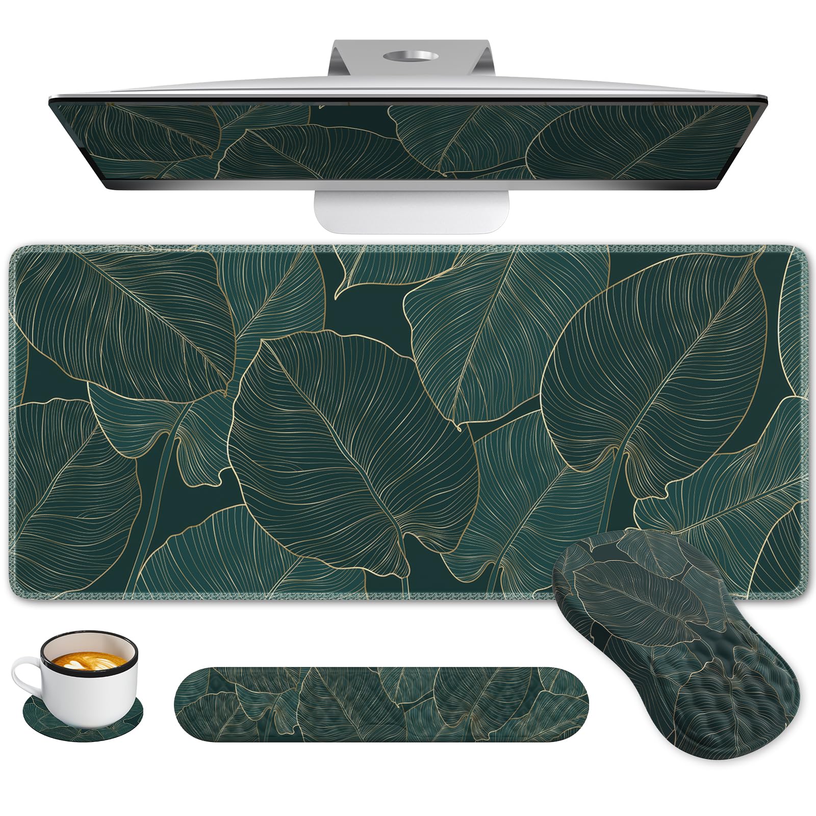 Amazon.com : Anyshock Desk Mat for Keyboard and Mouse, Mouse and ...