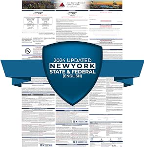 Amazon.com: GOTSAFETY New York Labor Law Posters 2024, State and ...