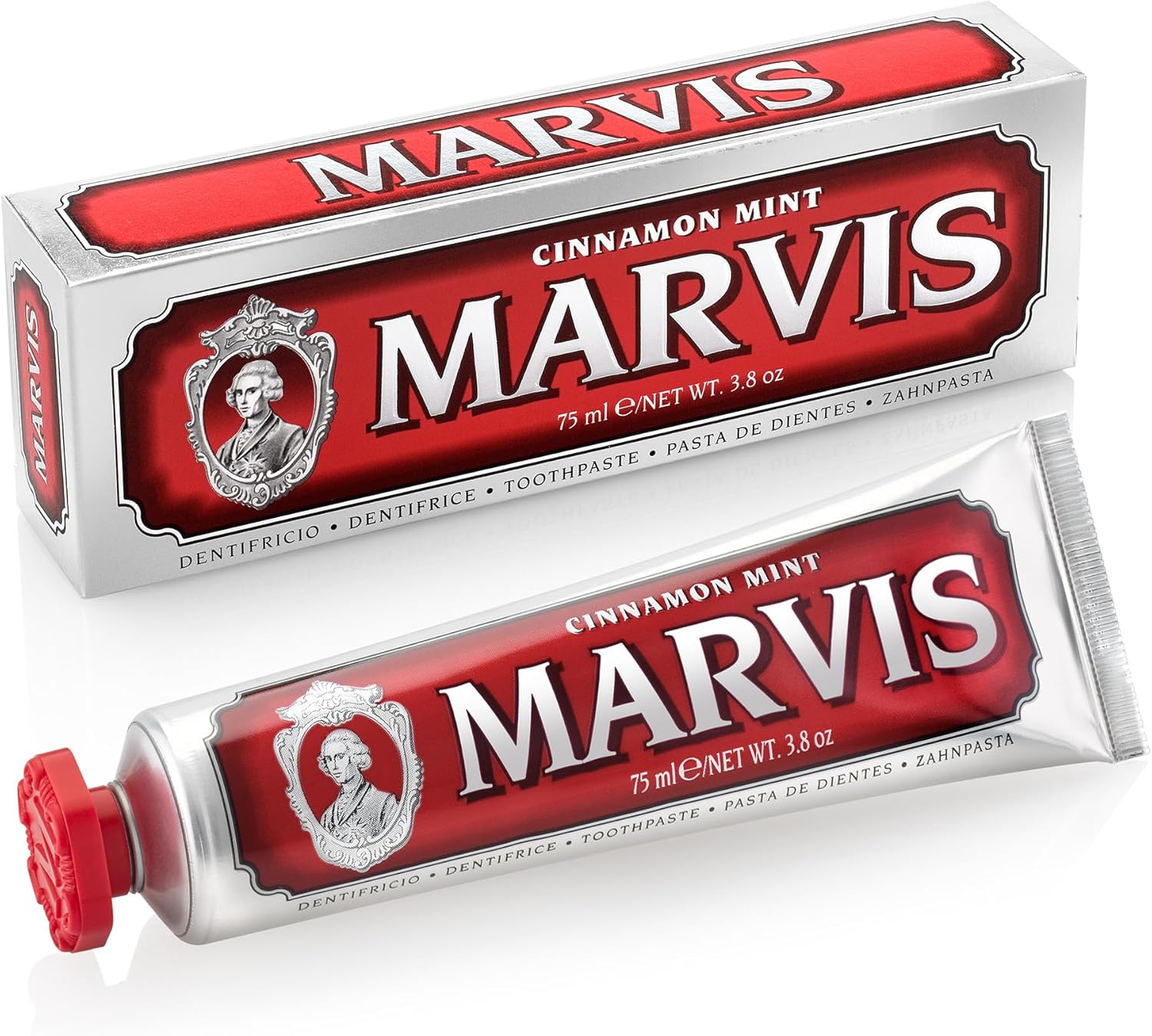 Marvis Cinnamon Mint Toothpaste, 3.8 oz : Amazon.ca: Health & Personal Care