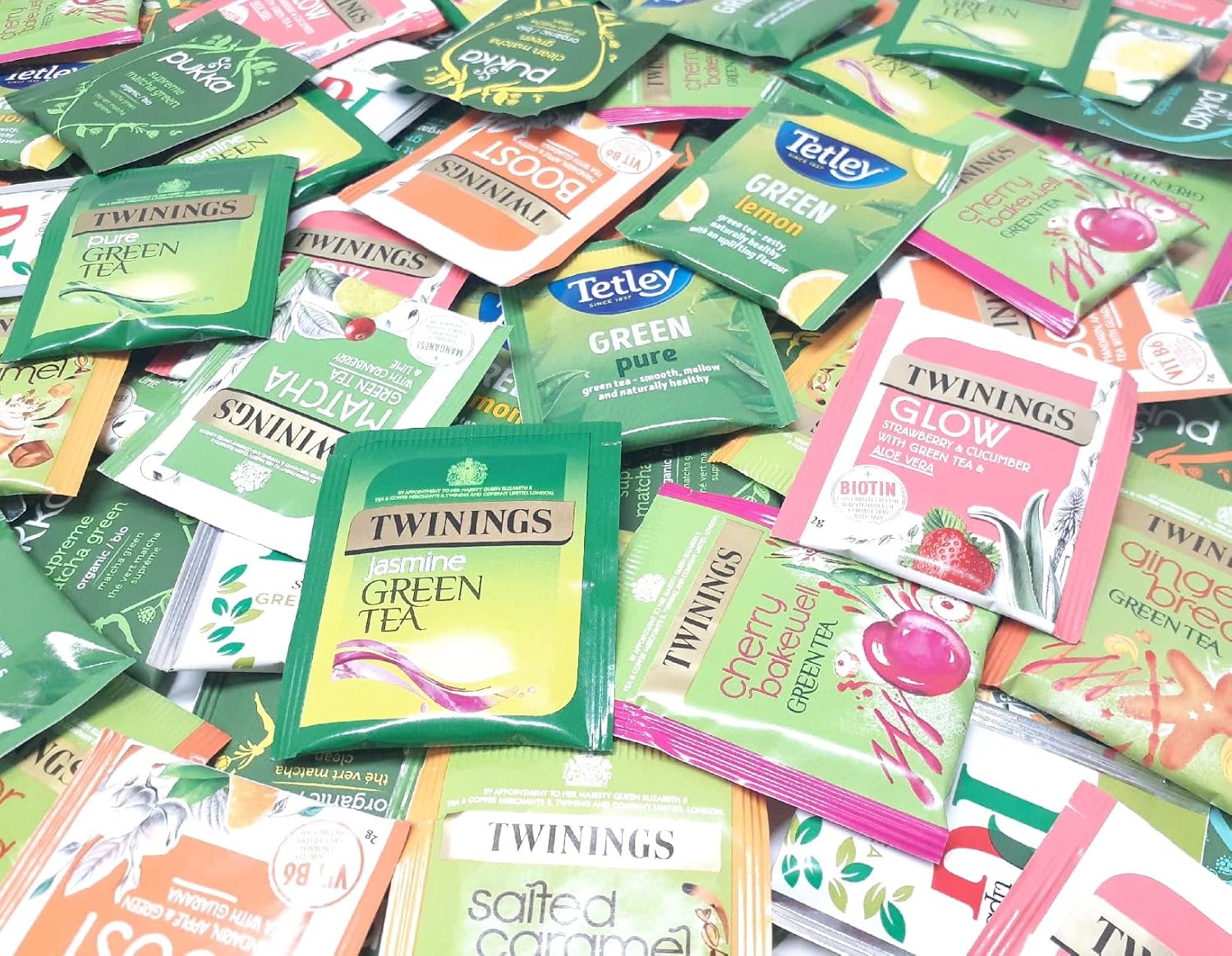 Refill Pack Enveloped Tea Bags Large Selections of Classic Black Fruit ...
