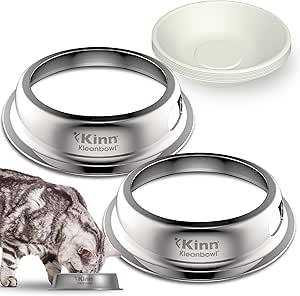 Amazon.com : Kinn Whisker Fatigue Cat Bowl, Compostable & Disposable ...