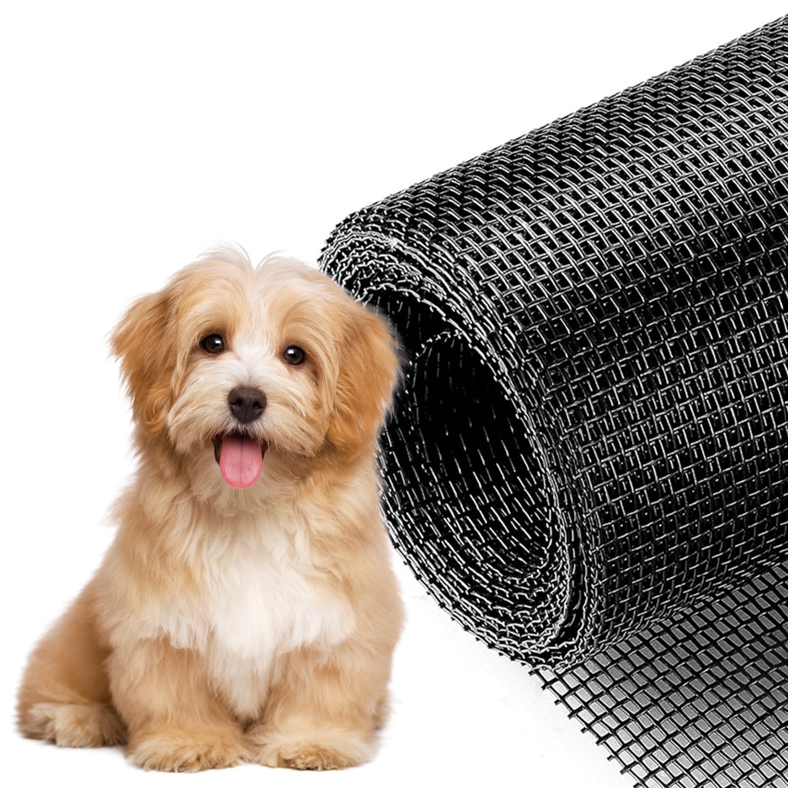 Protective Pet Fence Roll Pet Safety Net - 100x48 Inch Roll, Easy ...