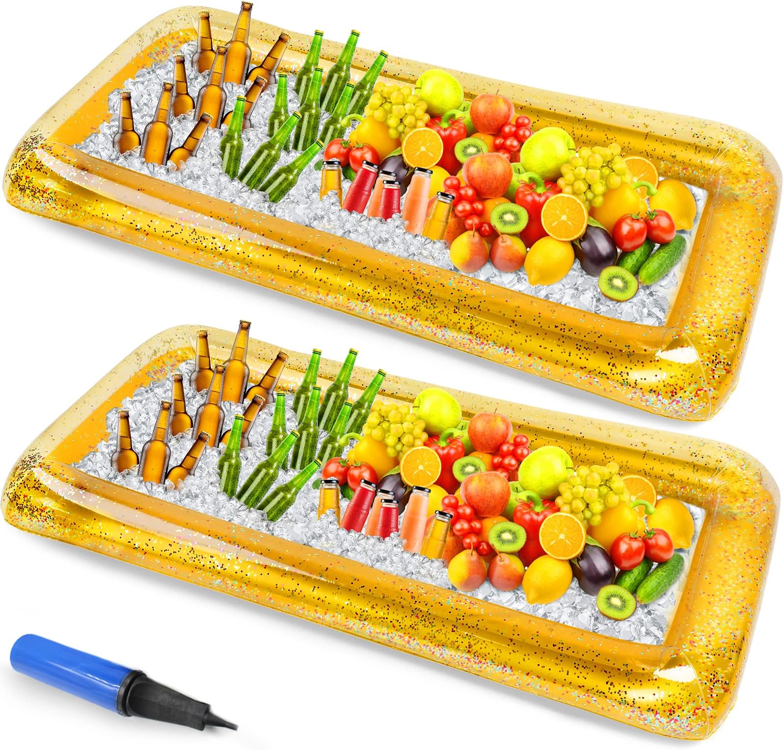 Amazon.com: Inflatable Serving Bar Inflatable Buffett Cooler Salad Ice ...