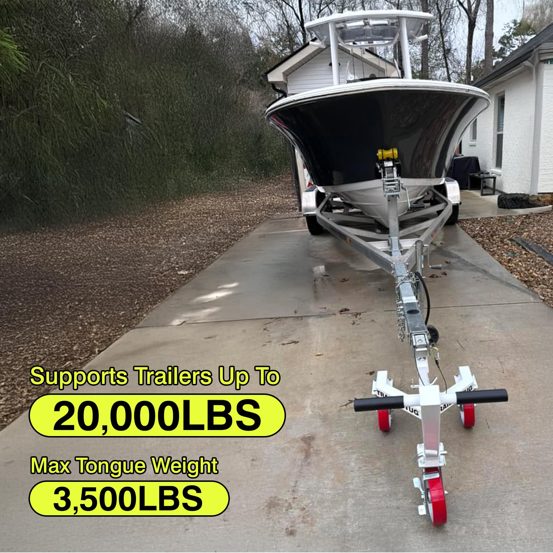 Snapklik.com : Trailer Tug - Supports Up To 20,000LBS - 3,500 Lb Max ...