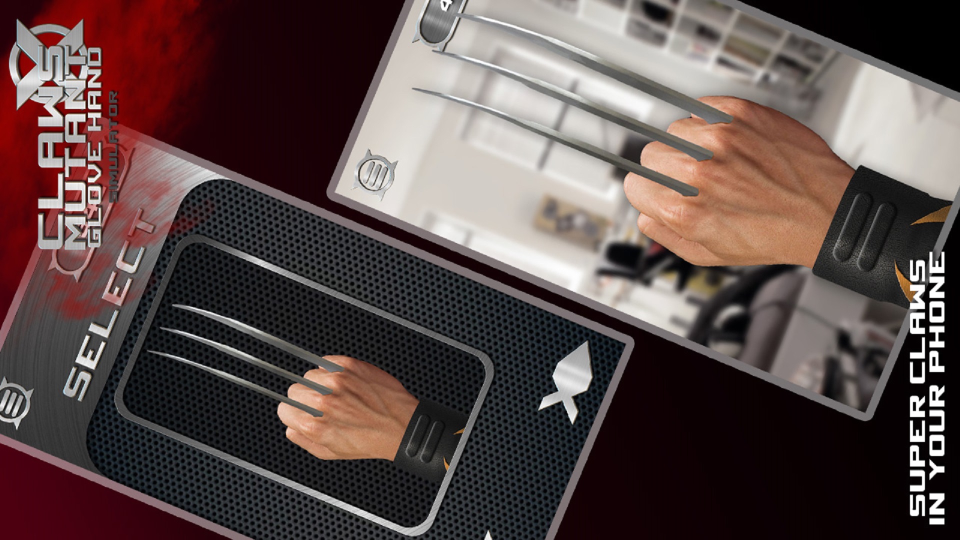 Claws Mutant X Glove Hand Simulator - App on Amazon Appstore