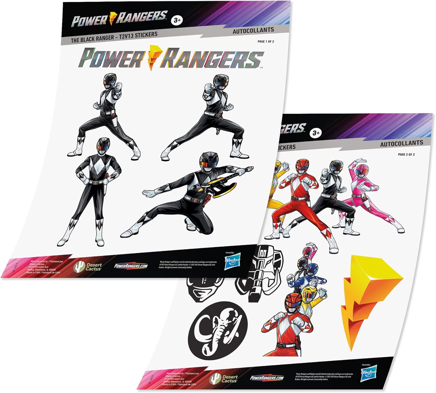 Amazon.com: Desert Cactus Power Rangers Sticker - 11 Vinyl Decal Laptop ...