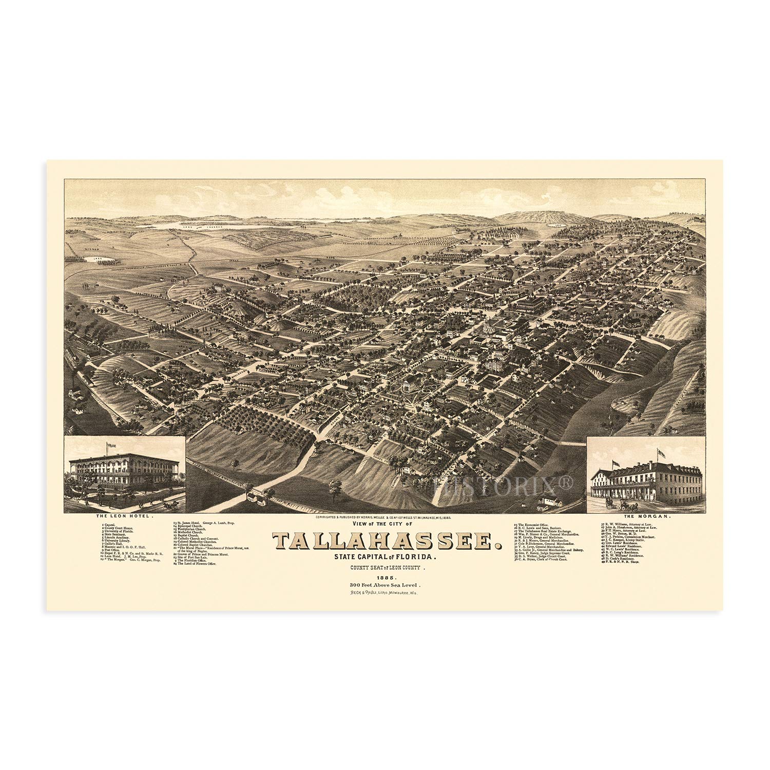 Tallahassee Map Florida
