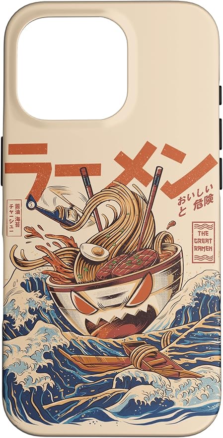 Amazon.com: Great Ramen of Kanagawa Japan Ramen Kawaii Noodles Anime ...