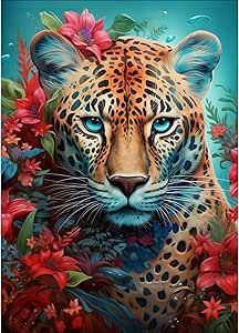 DPHERO Diamond Painting Leopard Diamant Painting Bilder Diamond ...