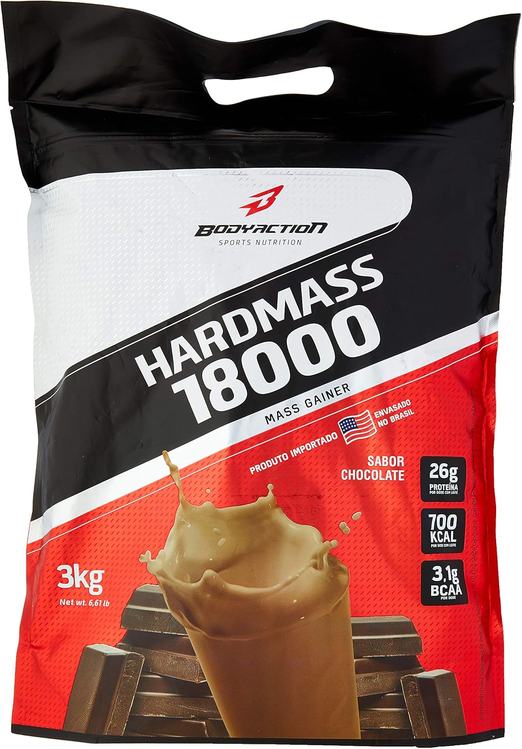 Hard Mass (3Kg) - Sabor Chocolate, Body Action | Amazon.com.br