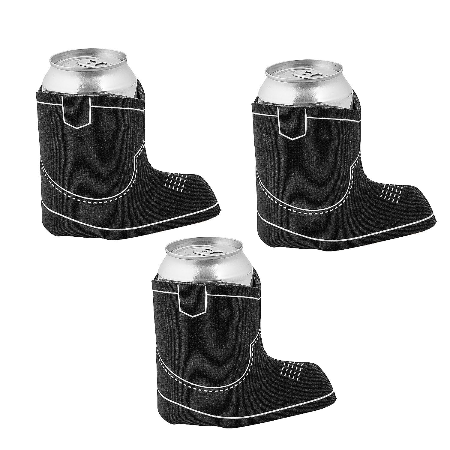 Amazon.com - Fun Express Cowboy Boot-Shaped Can Coolers - 12 Pc