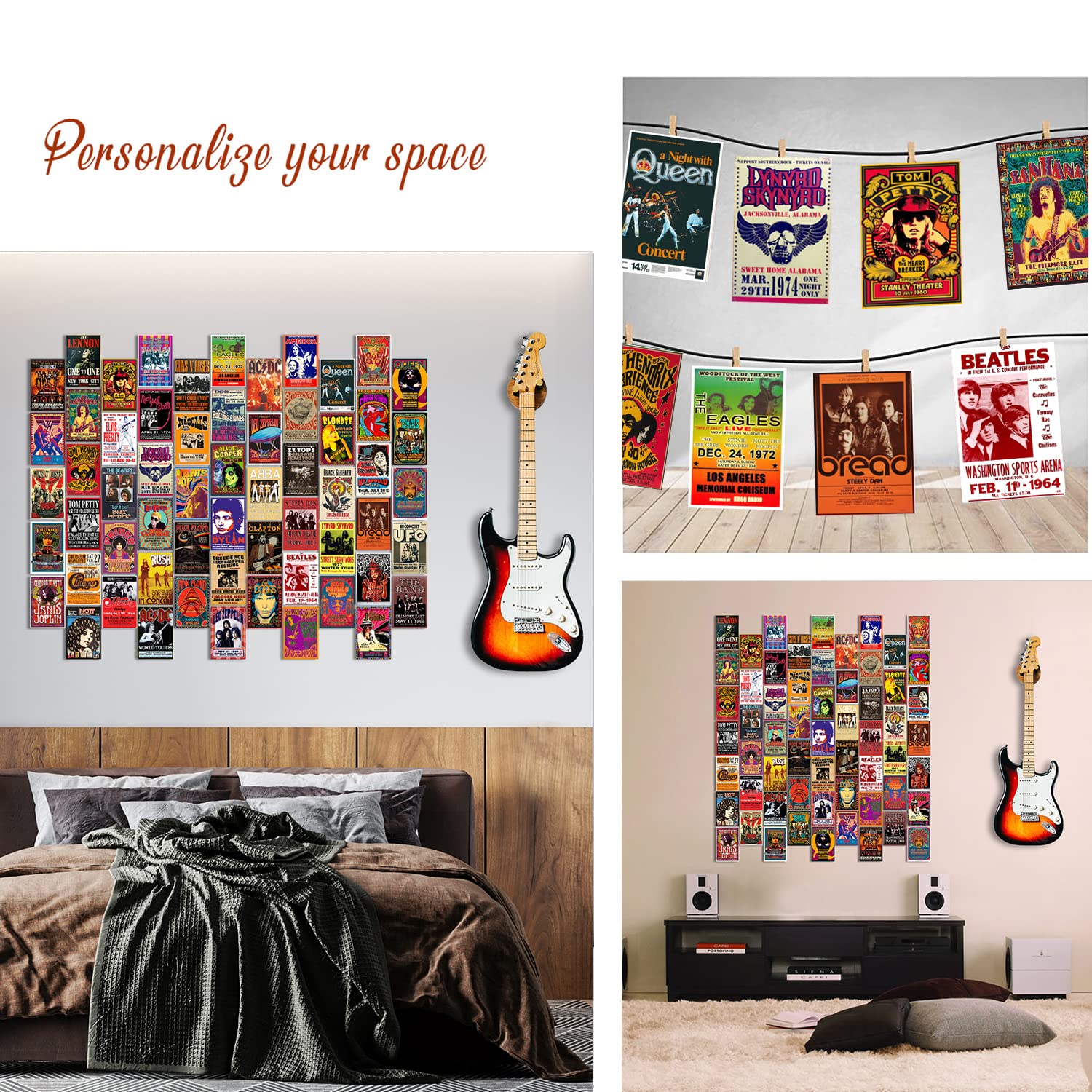 Woonkit Vintage Rock Band Posters For Room Aesthetic 70s 80s 90s Retro woonkit-vintage-rock-band-posters-for-room-aesthetic-70s-80s-90s-retro