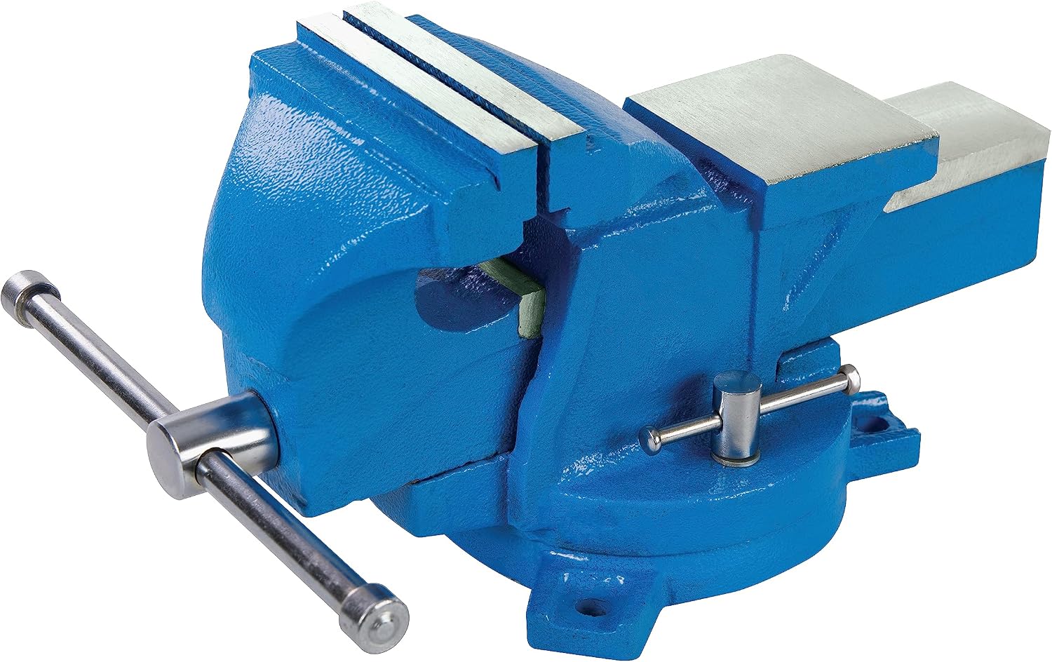 Silverline Workshop Vice Swivel Base 152mm (4") Jaw Capacity 120mm ...