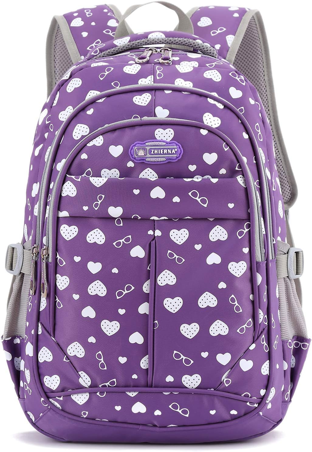 Amazon.com | Yookeyo Elementary Schoolbag Geometric Pattern Backpack ...