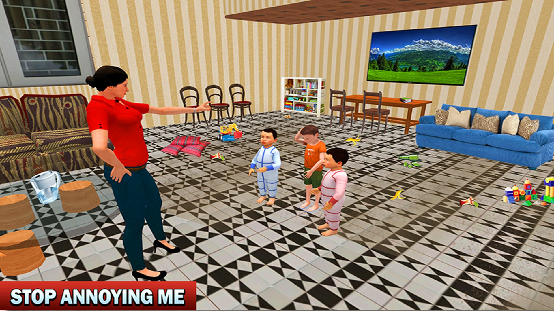 Virtual Happy Mother Twins Baby Family Game - App on Amazon Appstore