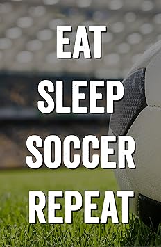 Amazon.com: Damdekoli Eat Sleep Soccer Poster - 11x17 Inches ...