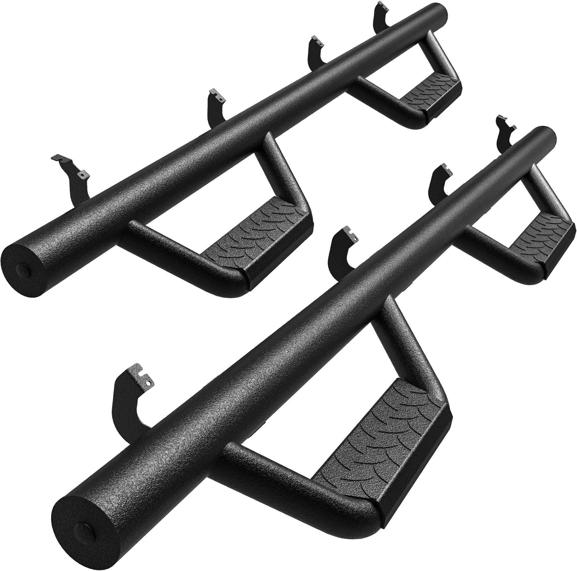 Amazon.com: Raptor Series Magnum RT Drop Steps Running Boards Black for ...