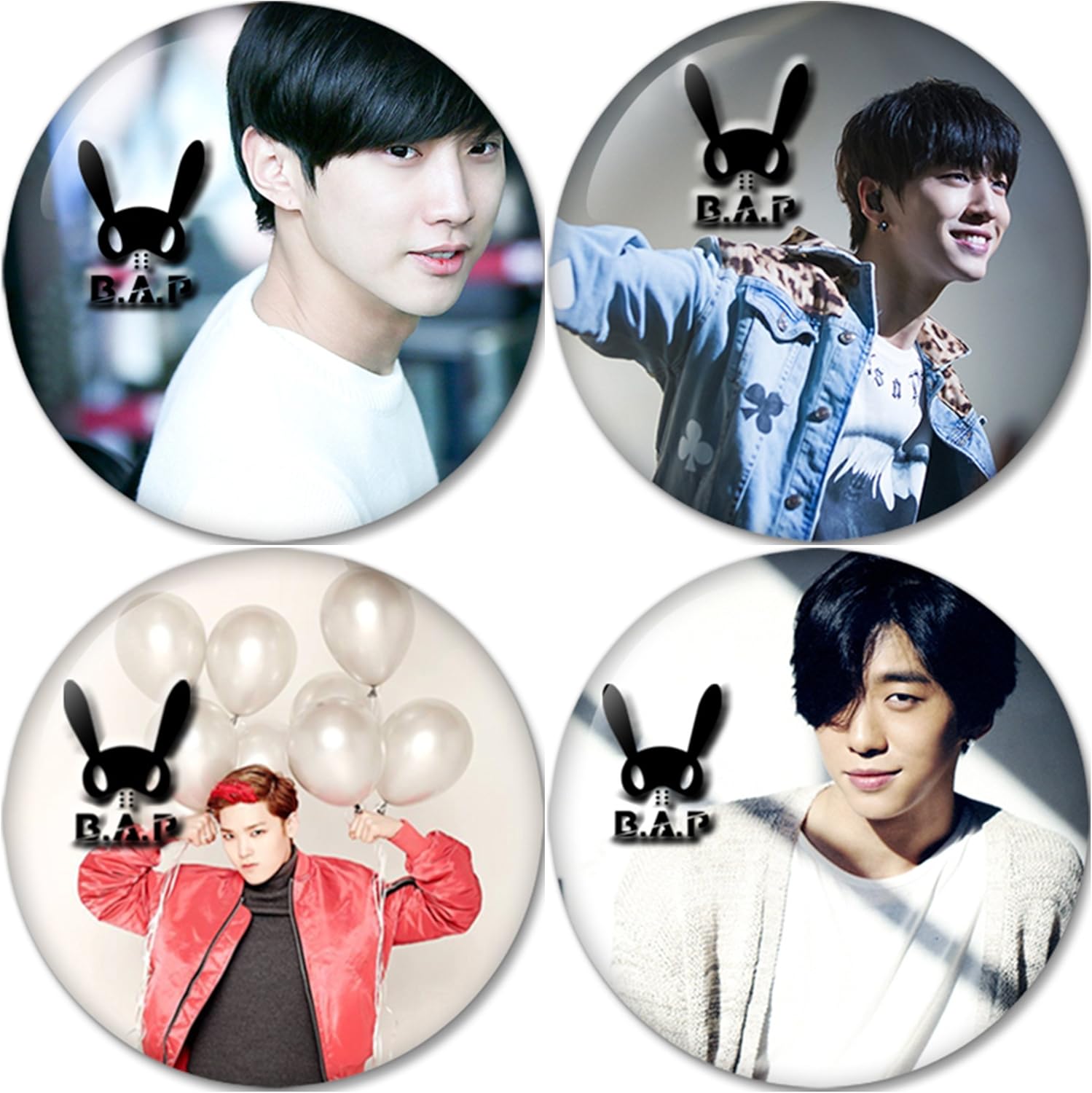 Amazon.com: BAP Bang Yong-Guk Buttons Badges/Pin 1.25 Inch (32mm ...