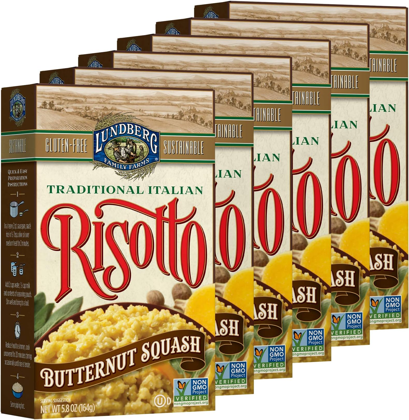 Amazon.com : Lundberg Family Farms - Traditional Italian Risotto ...