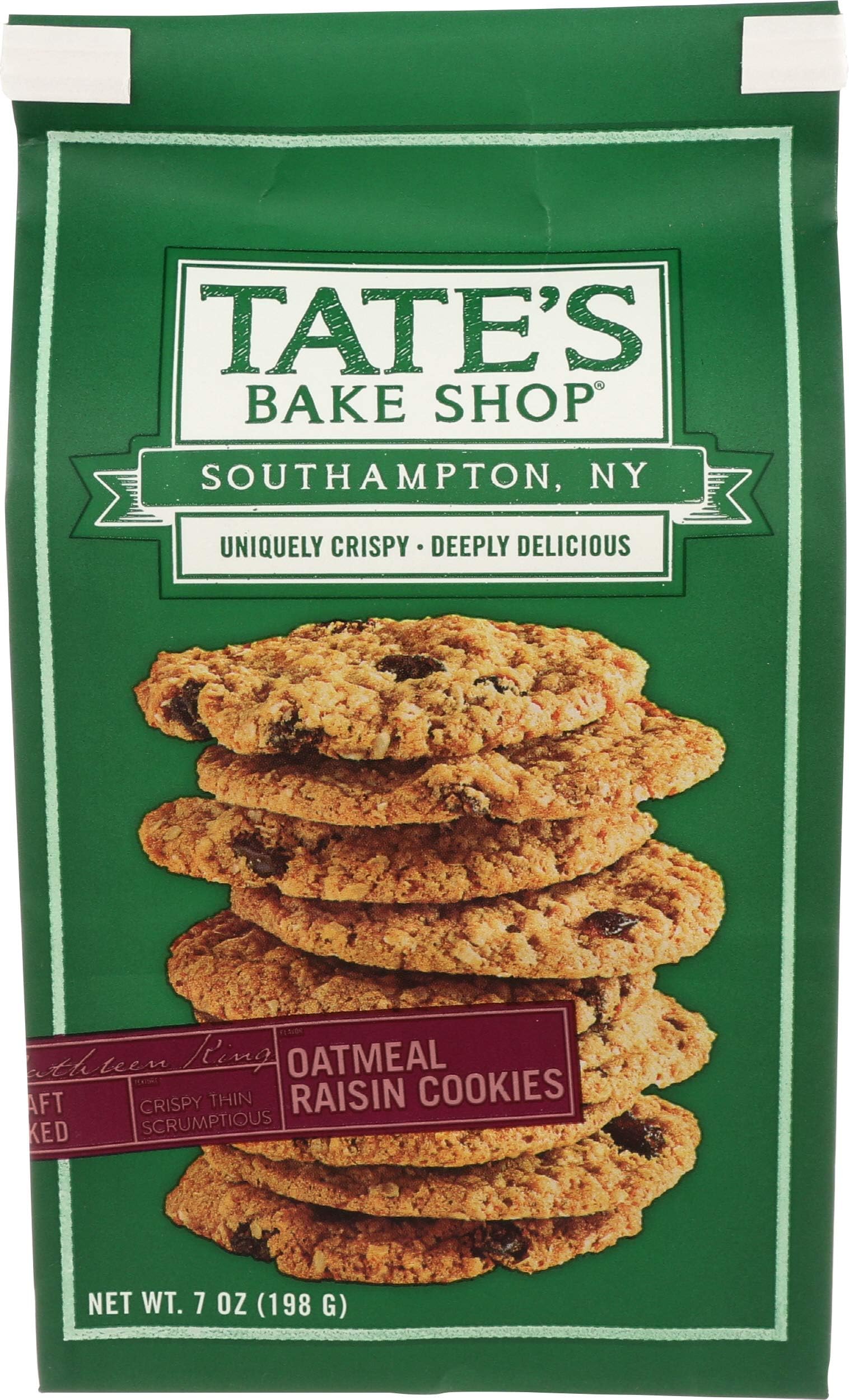 Amazon.com: Tate's Bake Shop Cookies, Chocolate Chip, 7 Oz