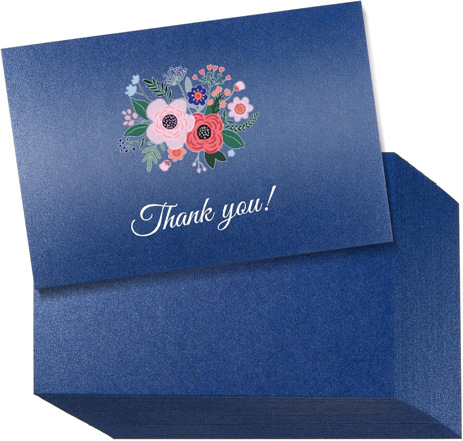 Amazon.com : MixTeach 120 Sheets Navy Blue Shimmer Cardstock Paper 4 x ...