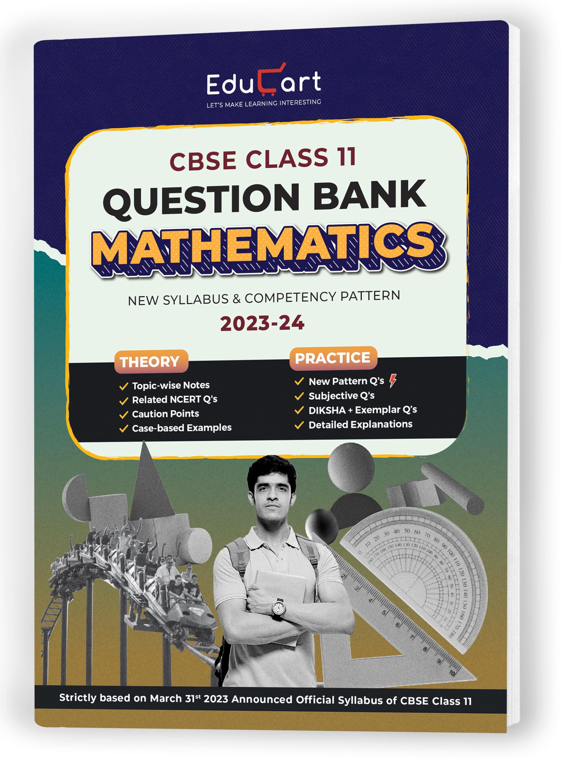 Educart Class 11 Question Bank MATHEMATICS 2023-24 (For 2024 Exam ...