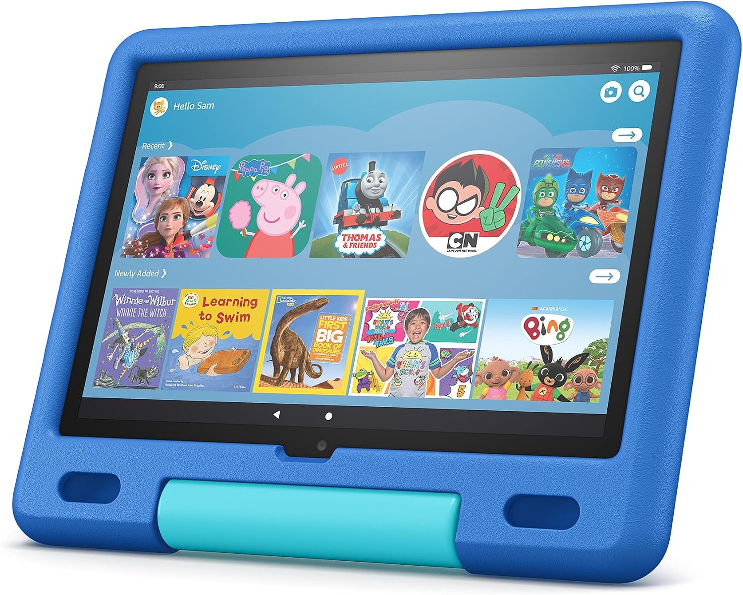 All-new Fire HD 10 Kids tablet | for ages 3–7 | 10.1″, 1080p Full HD ...