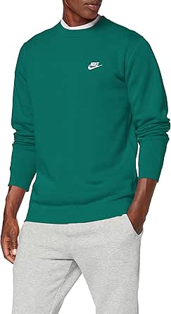 Amazon.com: Nike NSW Club Crew para hombres, Verde, S : Ropa, Zapatos y ...