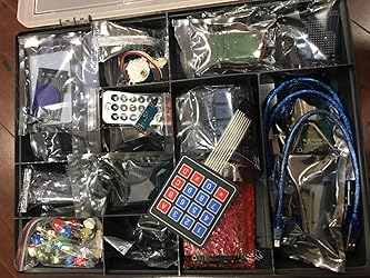 Amazon.com: GAR Monster Starter Kit for Arduino Uno Mega Nano, Complete Advanced Set, ESP32 ...
