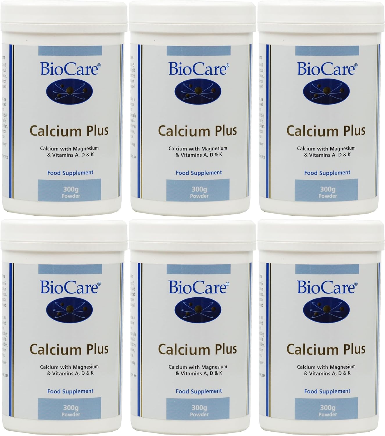 Amazon.com: (6 Pack) - Biocare - Calcium Plus | 300g | 6 Pack Bundle ...