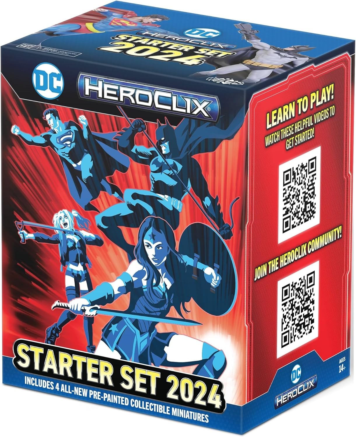 Amazon.com: WizKids DC HeroClix: Starter Set 2024 : Toys & Games
