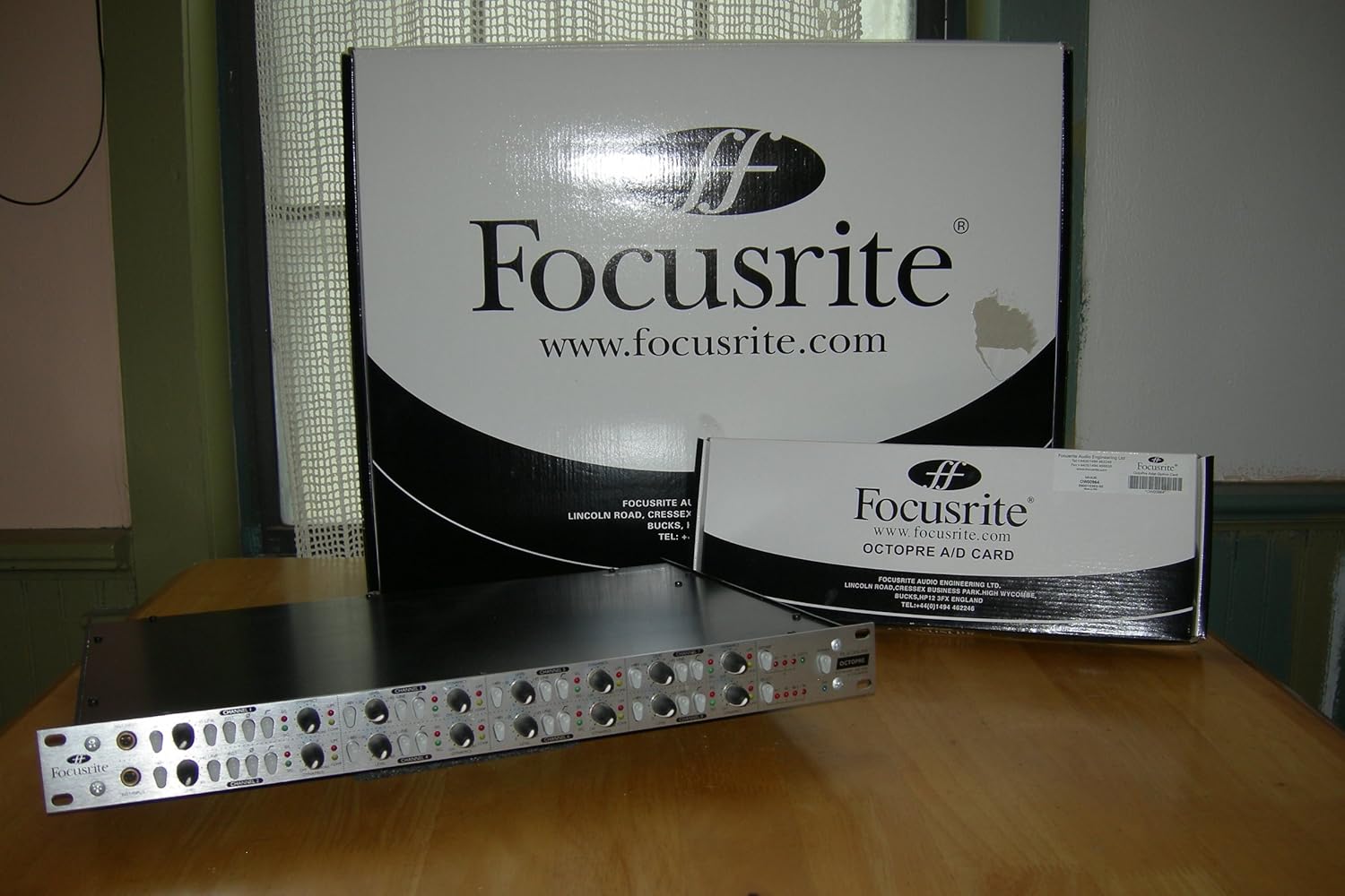 Amazon.com: Focusrite OctoPre 8-Channel Pre-Amp and Dynamics Solution ...