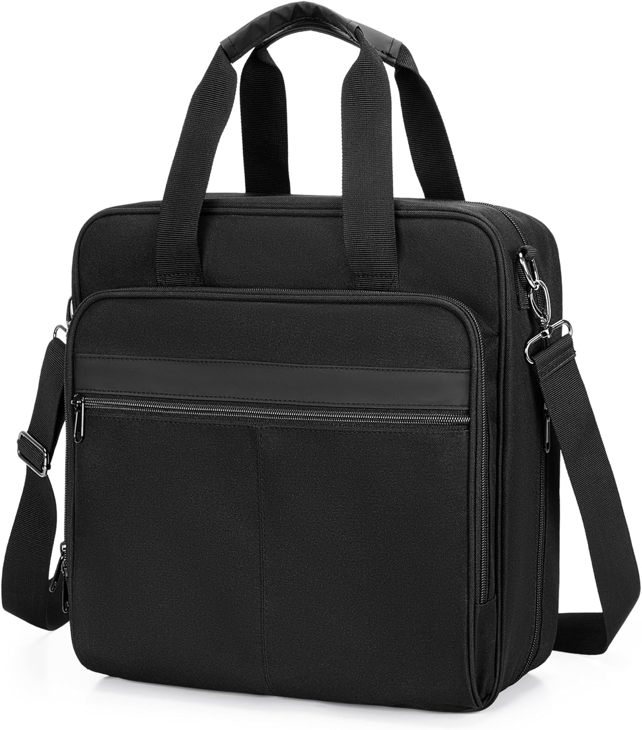 3 Ring Zipper Binder, 2 Inch Ring Binder Bag with Strap and 500 Sheet ...