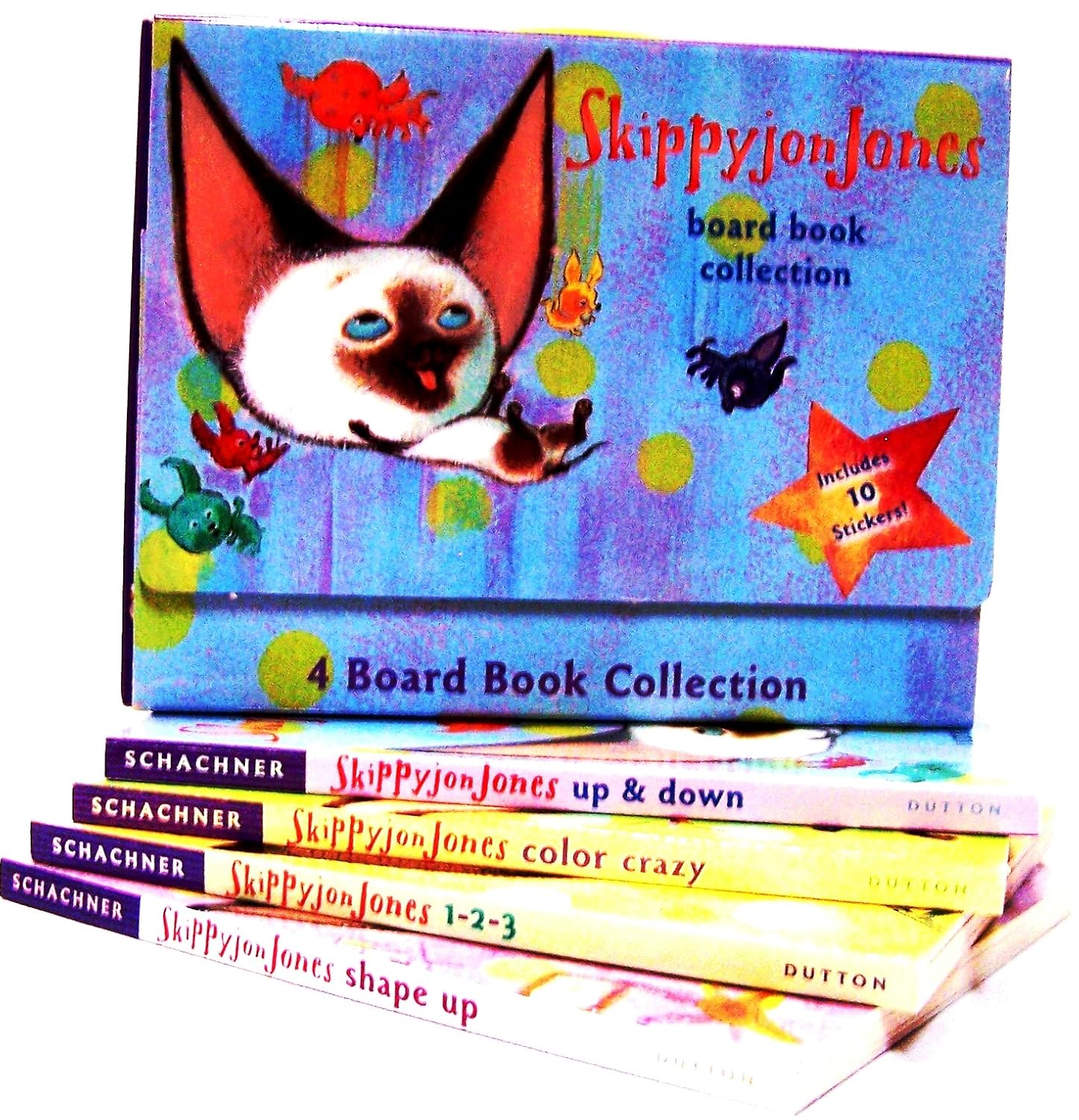 Skippyjon Jones Carrycase (4 Board Books): judy schachner ...