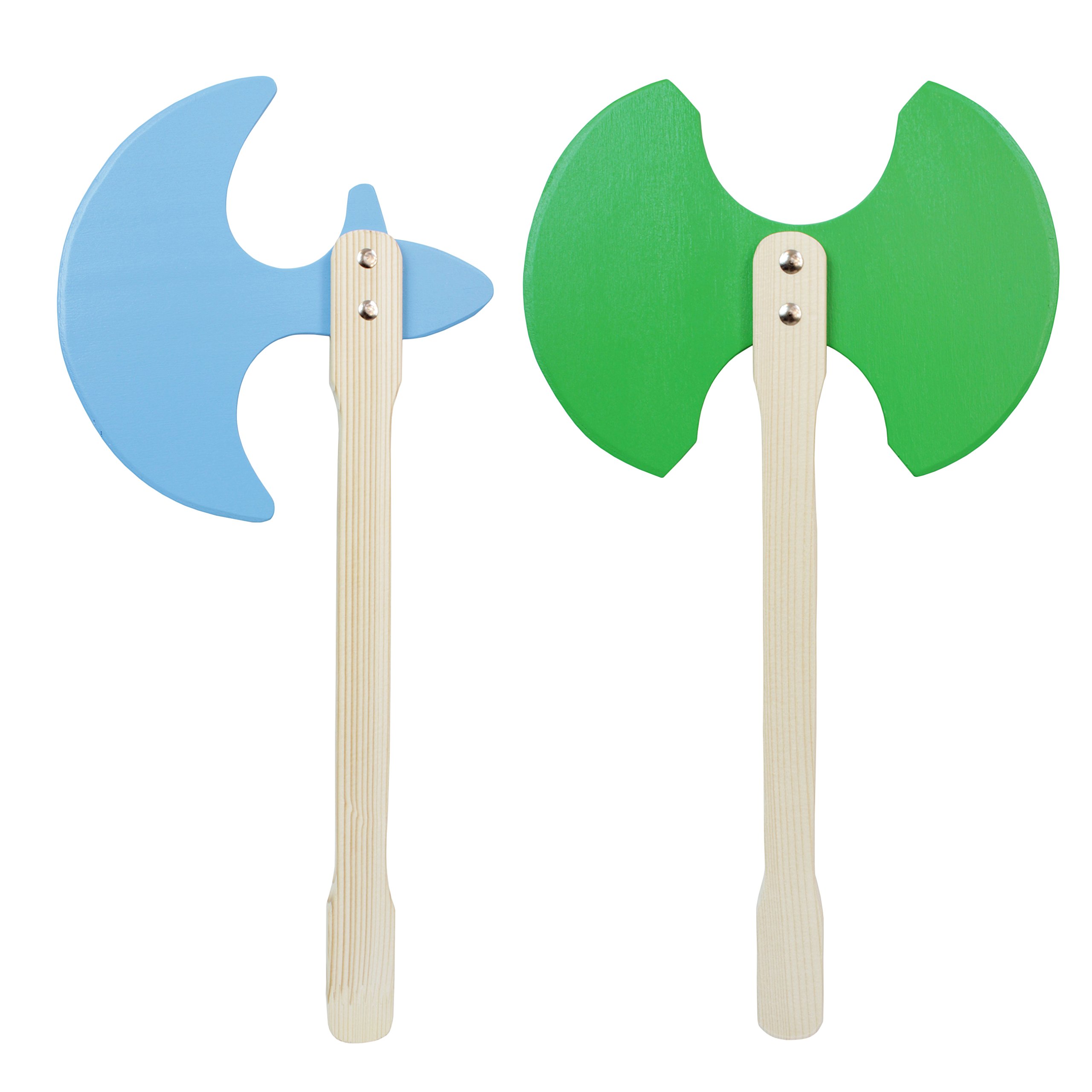 Buy Obique Children's Wooden Toys One Coloured Single Bladed Battle Axe ...