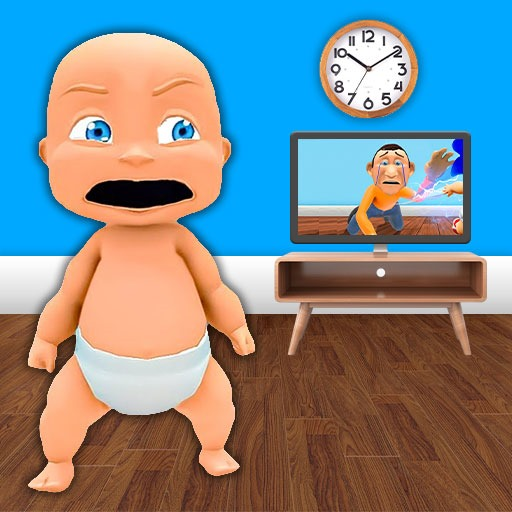 Crazy Naughty Baby Pranks & Daddy Daycare Family Life Fun Simulator ...